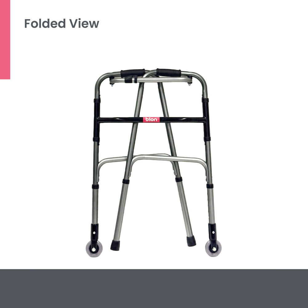 Foldable Walking Frame with Wheels (Stocks in mid-end May) – Easy ...