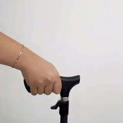 One-Push Button Adjustable Cane by The Cane Collective – Easy Wheels ...
