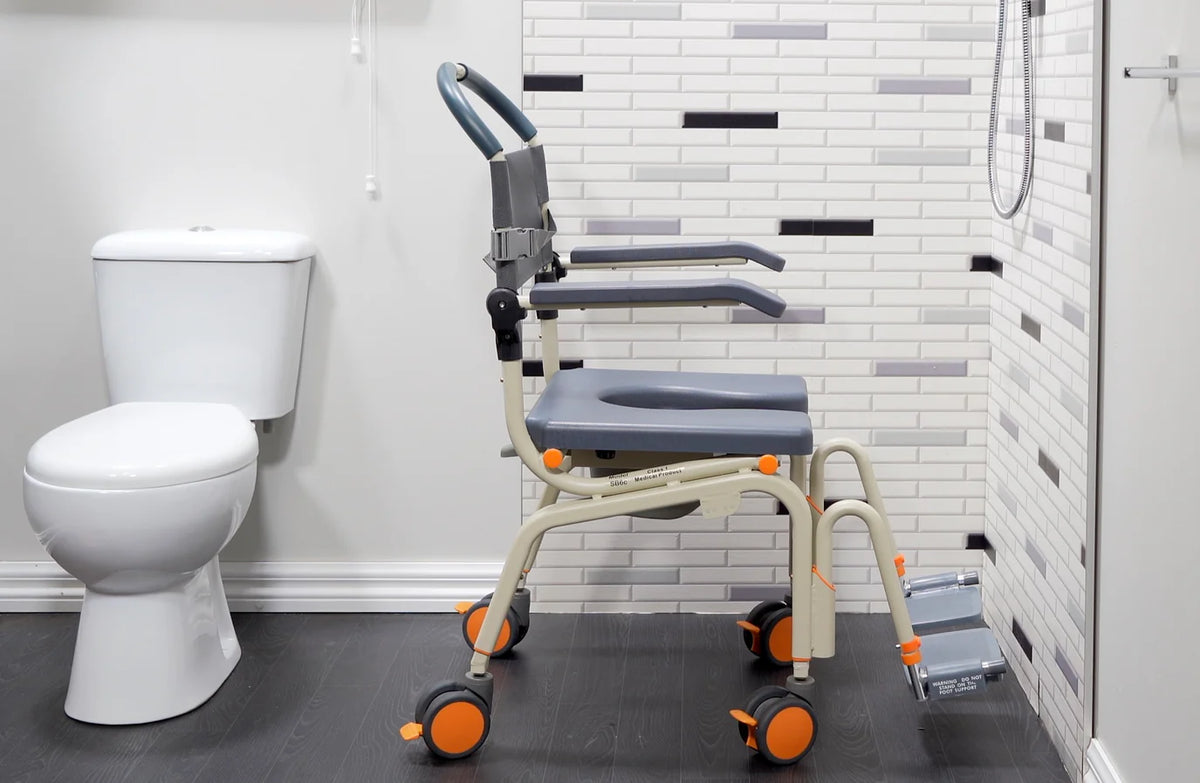 Shower Buddy Roll-In Commode – Easy Wheels Pte Ltd
