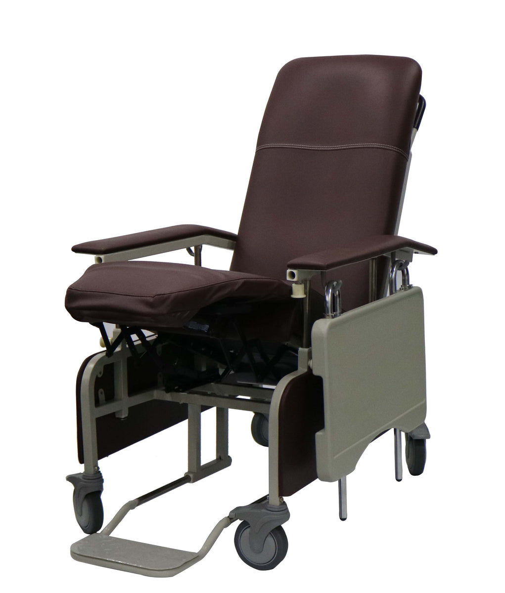 Mobile Full Reclining Geriatric Chair – Easy Wheels Pte Ltd